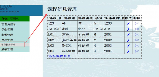 Java Web学生成绩后台管理系统基于mvc设计模式实现可以做为java毕业设计项目 代码 最代码