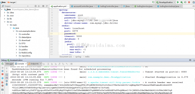 springboot+mybatis+bootstrap开发员工oa后台管理系统-代码-最代码