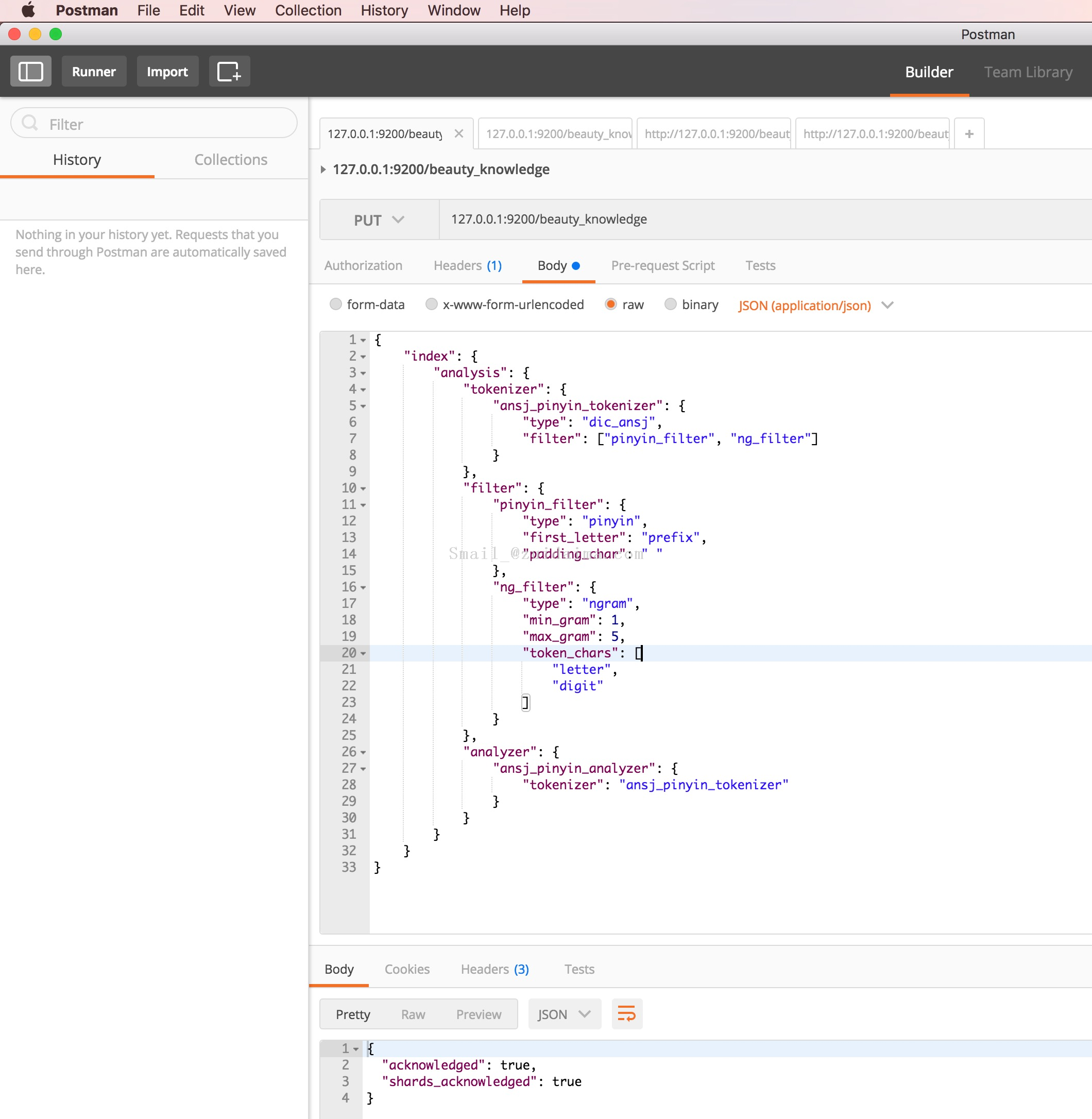 Elasticsearch5 3 2 Elasticsearch analysis ansj Elasticsearch