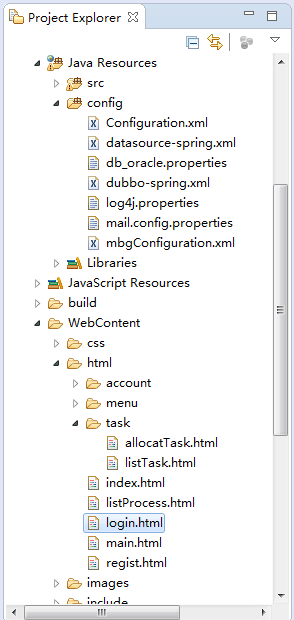 spring+spring mvc+mybatis+mysql+dubbo整合开发任务流程后台管理系统-代码-最代码