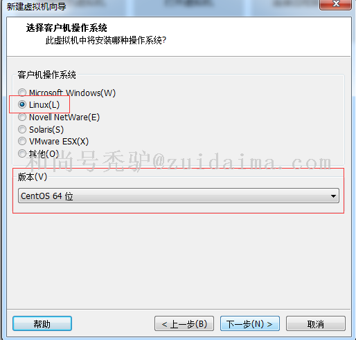 VM虚拟机：从小白一步一步安装linux centos6.5虚拟机-博客-最代码