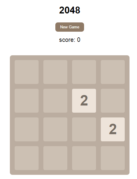 2048游戏网页版jquery源码-代码-最代码