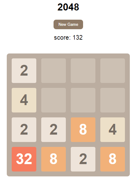 2048游戏网页版jquery源码-代码-最代码