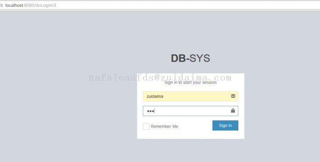 spring boot+Mybatis+shiro+bootstrap实现网站后台权限管理系统-代码-最代码