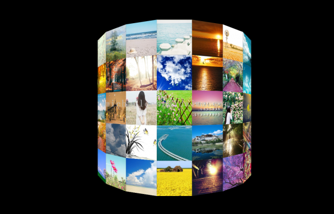 Html5 Threejs Tweenjs和jquery实现的3d图片动画特效demo 代码 最代码