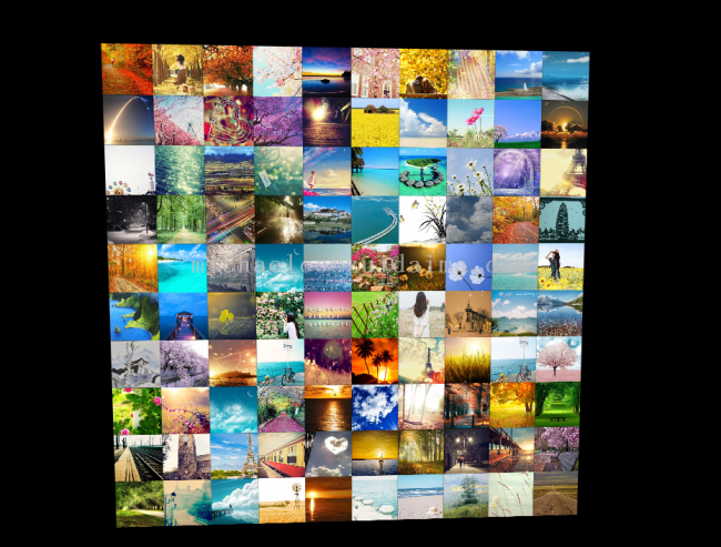 HTML5 Three.js Tween.js和jQuery实现的3D图片动画特效demo-代码-最代码