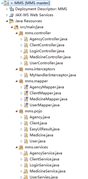 基于spring+springMVC+mybatis+easyui技术实现的医药后台管理系统-代码-最代码