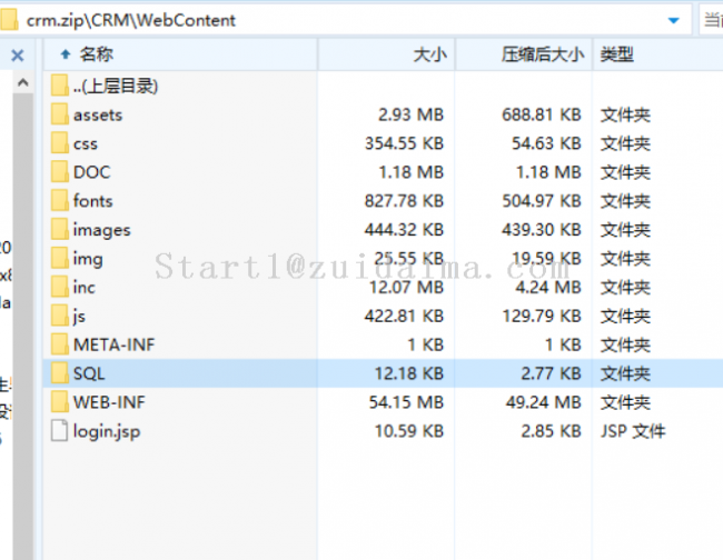 基于SSH技术的crm客户关系管理系统-代码-最代码