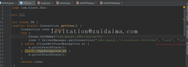 jsp+jdbc+mysql编写BBS网站论坛源码-代码-最代码