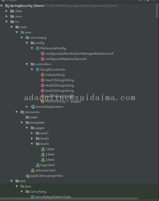Springboot2spring Securitythymeleaf实现用户权限验证登陆,记住密码功能 代码 最代码
