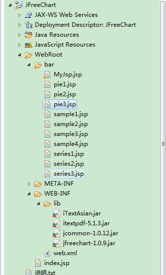 jfreeChart图形报表项目实例-代码-最代码