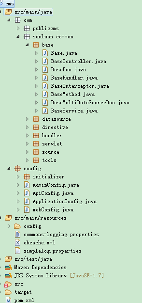 java开源cms管理系统框架-PublicCMS后台管理系统-代码-最代码