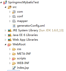 Spring MVC+Mybatis整合实现用户登录以及增删改查功能-代码-最代码