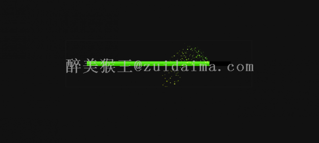 Html5 Canvas实现简单漂亮的进度条特效 代码 最代码