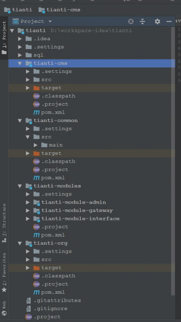基于maven多模块构建的spring+spring mvc+hibernate开发cms内容管理系统,包括后台管理系统，对外接口模块，前端项目-代码-最代码