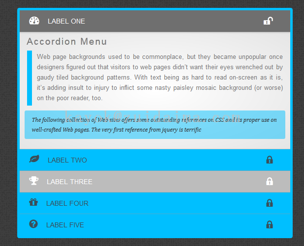 8款样式新颖的jQuery CSS3网页菜单特效-代码-最代码