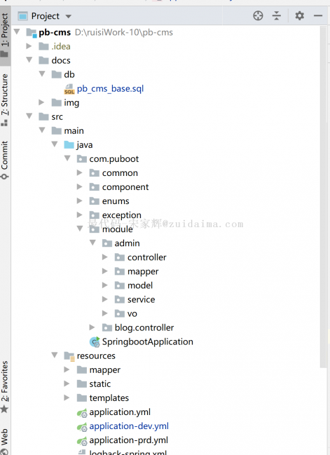 基于SpringBoot开发的知识库管理系统的设计与实现-代码-最代码